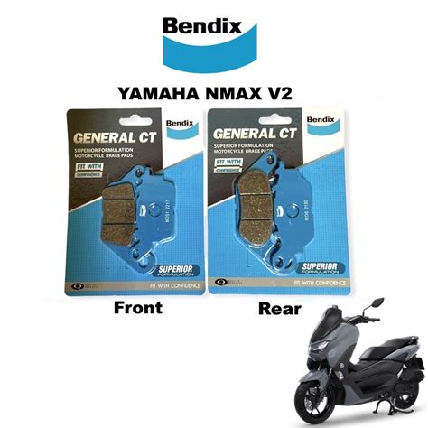 [sg Local Stock] Bendix Original Brake Pads Nmax V2 Turbo Pad Shopee Singapore