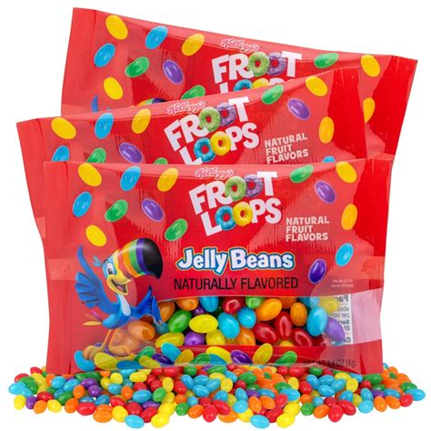 Galerie Kelloggs Froot Loops Jelly Beans Natural Fruit