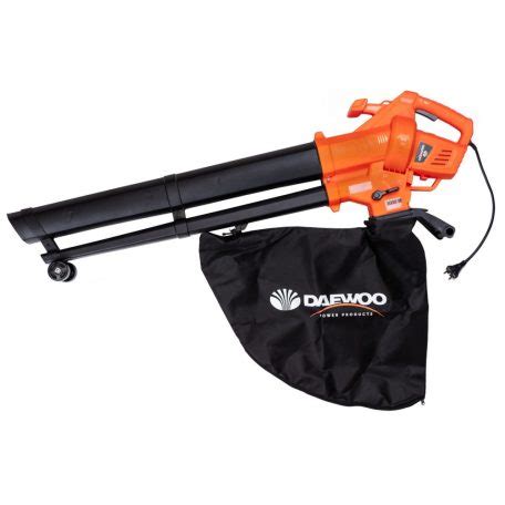 Daewoo DABV3000 elektromos 3000W lombszívó / lombfúvó 40L