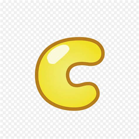 黄色卡通字母cpng图片素材下载 图片编号10591260 Png素材网