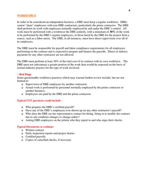 Oregon Commercially Useful Function Checklist Fill Out Sign Online