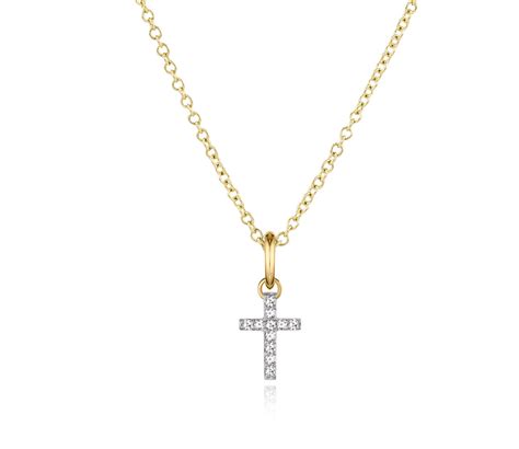Micro Infinity Cross Necklace Phillips House