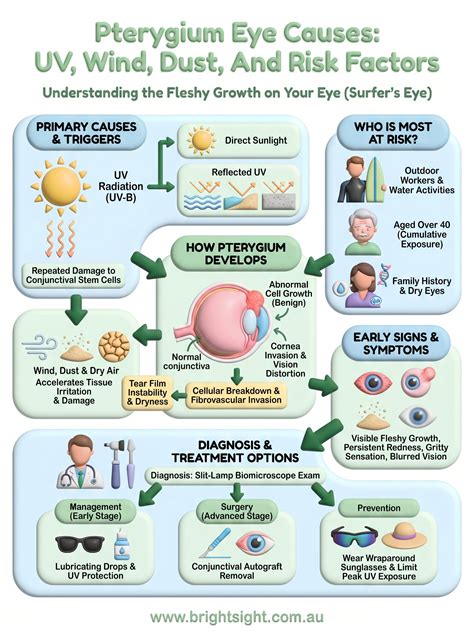Pterygium Eye Causes Uv Wind Dust And Risk Factors Bright Sight