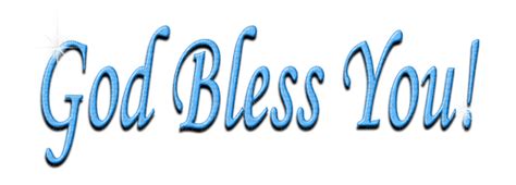God Bless You Text Blue Bless You Gott God Free Png Picmix