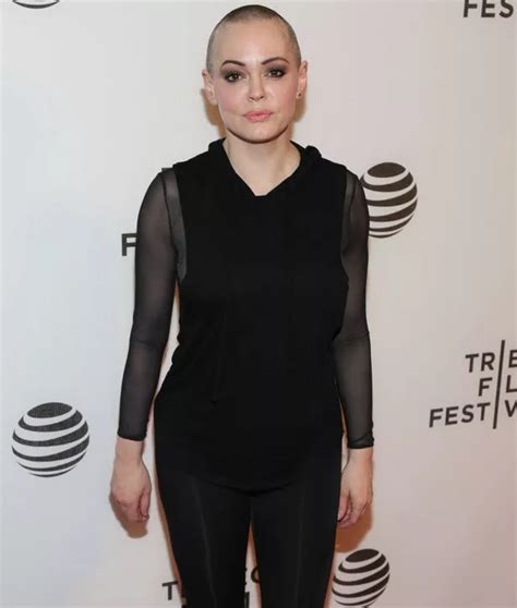 Rose Mcgowan Posts Bizarre Nipple Less Topless Photo As She Bares Her