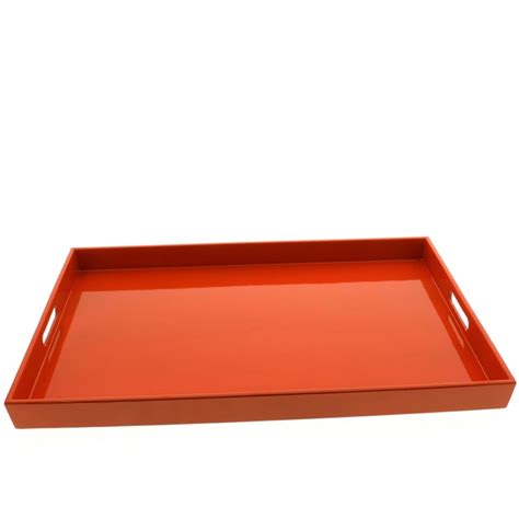 Rectangle Lacquer Serving Tray Large