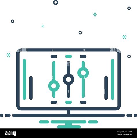 Monitoring Controls Stock Vector Images Alamy