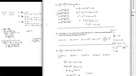 Ap Calculus Differential Equations Test At John Triche Blog