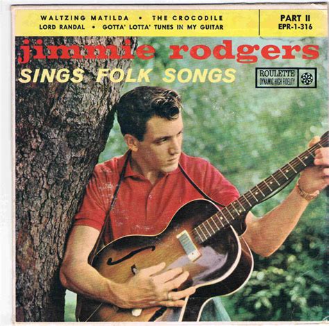 Jimmie Rodgers Jimmie Rodgers Sings Folk Songs Part Ii Releases