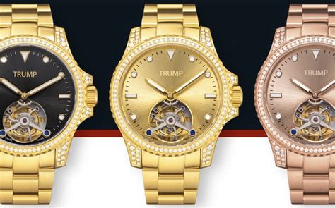 Donald Trump Launches Collection Of 100000 Branded Watches