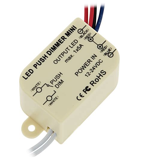 Led Push Dimmer Mini Mono Online Shop Schrack Technik Österreich
