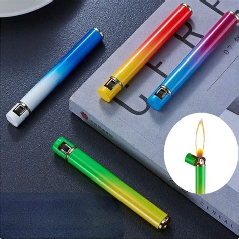 Jual Korek Api Model Batang Slim Pelangi Korek Mini Pelangi Shopee