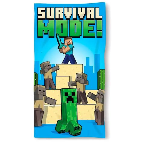 Minecraft Pamut Strand Törölköző Fanbase