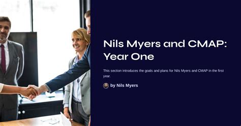nils myers and cmap year one