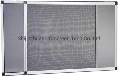 Hight Quality Horizontal Slide Aluminum Frame Expandable Screen Window Horizontal Sliding