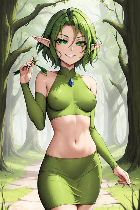 Rule 34 1girls 23 23 Ratio Absurd Res Absurdres Ai Generated Elf Ears Erect Nipples Erect