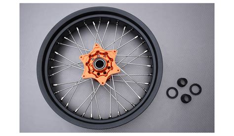 Par De Llantas Delantera Y Trasera 17 17 Supermoto Ktm Excf Exc