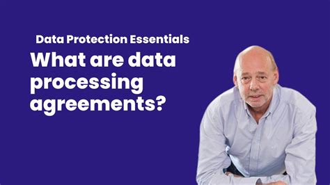 What Are Data Processing Agreements Youtube