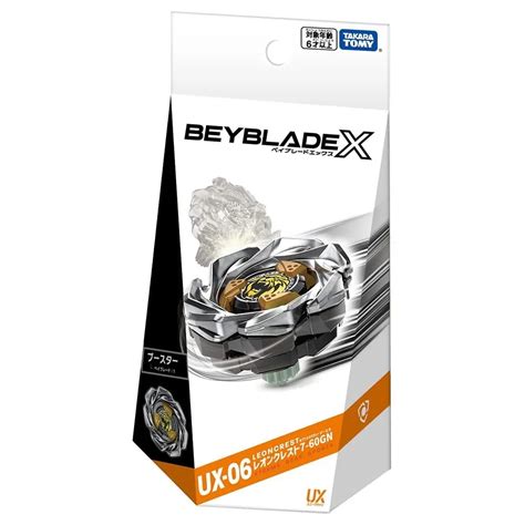 [back Order 30th Sep]takara Tomy Beyblade X Ux 06 Booster Leon Crest Mall Of Toys