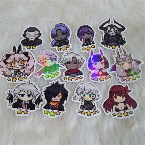 Fate Grand Order Assassin Class Servants Holographic Waterproof