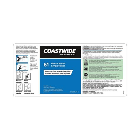 Coastwide Professional™ Secondary Label For Coastwide Professional™ 61