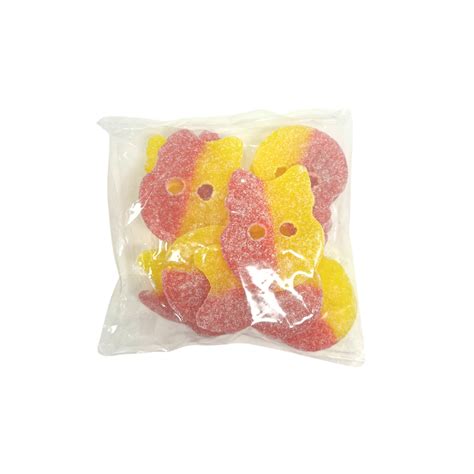 Bubs Sour Raspberry And Lemon Skulls Sweden 10 Pieces Candy Funhouse Ca