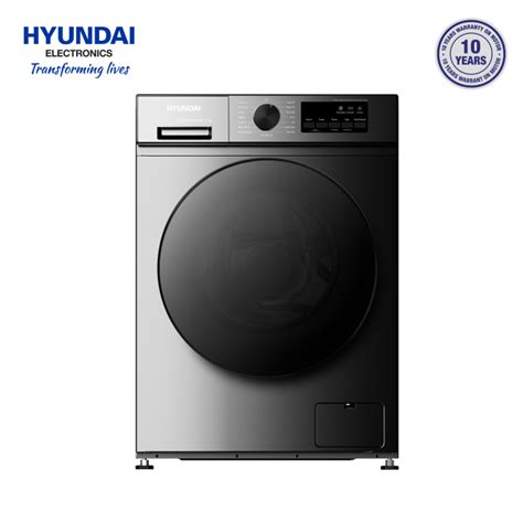 Hyundai 7kg Front Load Inverter Washing Machine Hywm Fl07 Bim Bldc