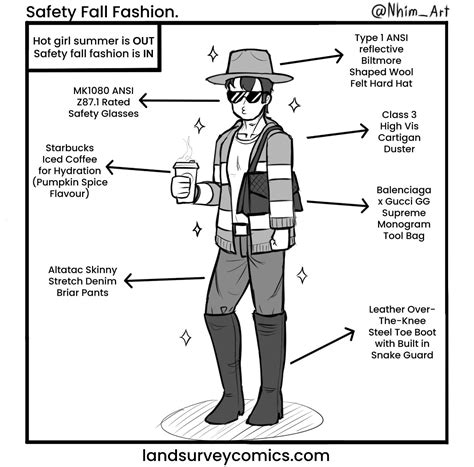Safety Fall Fashion Rsurveying