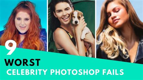 Worst Celebrity Photoshop Before And After