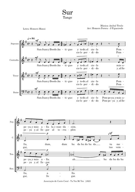Sur Sheet Music For Synthesizer Mixed Quartet