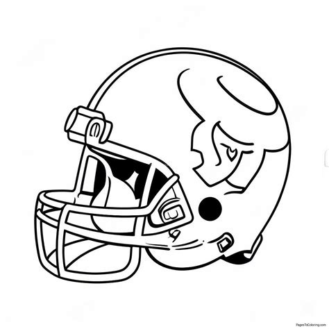 Houston Texans Logo Coloring Page 28533 23019