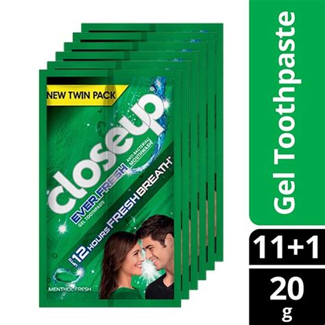 Close Up Anti Bacterial Toothpaste Menthol Fresh 20g 111 Shopee