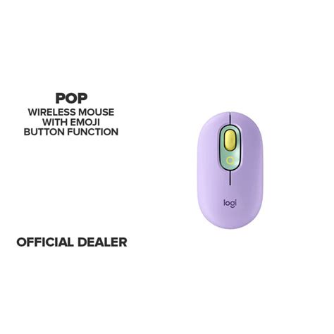 Logitech Pop Wireless Mouse With Emoji Button Function Lazada Ph