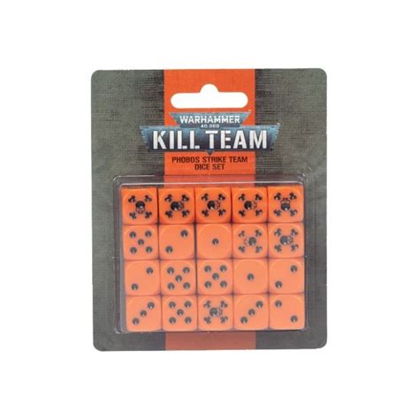 Warhammer 40k Kill Team Phobos Strike Team Dice Set Shopee Philippines