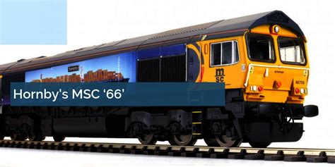 Hornby Oo Gauge Msc Class 66 66709 R30022