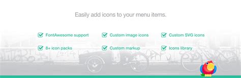 menu icons by themeisle plugin —