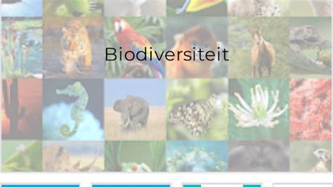 Biodiversiteit 1 Lessonup