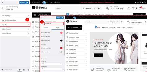 How To Setup Top Bar Bosa Themes How To Setup Top Bar Bosa Themes