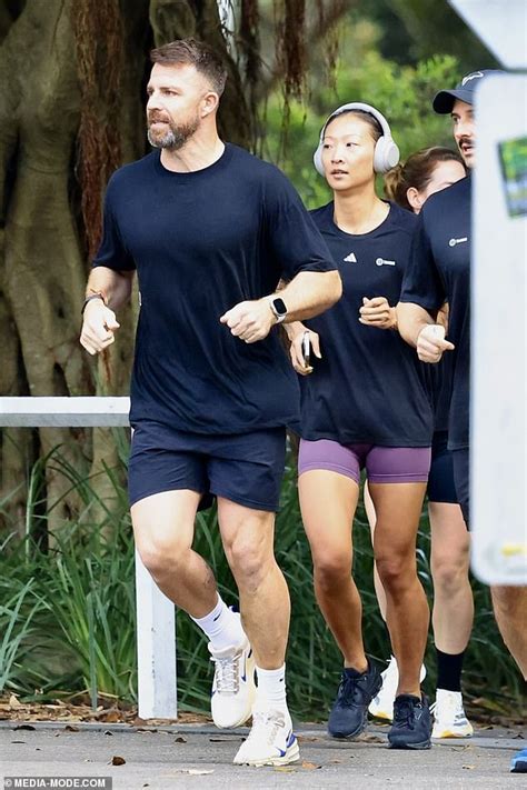 Danika Masons Ex Fiancé Todd Liubinskas Beams As He Goes For A Jog
