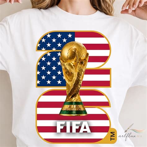 World Cup 2026 Trophy Png Svg Soccer 2026 Digital Download Usa