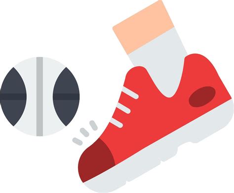 Kick Flat Icon 53935340 Vector Art At Vecteezy