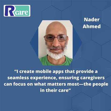 🔦staff Spotlight Nader Ahmed Welcome To The Rcare Team Nader 🎉 Were Excited To Welcome Our