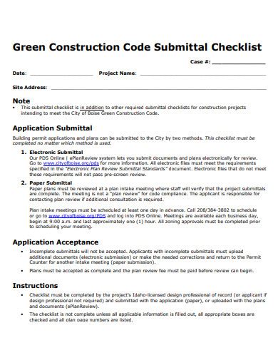 Free 10 Construction Submittal Samples In Pdf Ms Word
