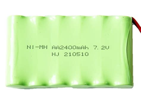 Аккумулятор Ni Mh 7 2v 2400mah форма Flatpack разъем Jst Nimh 72f