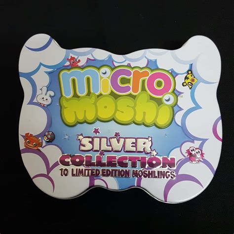 Micro Moshi 10x Silver Collection Limited Edition Moshlings