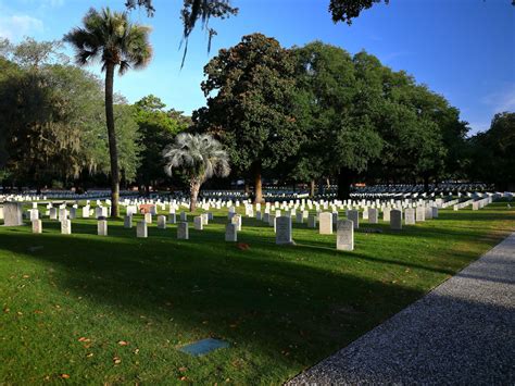 Sc Beaufort National Cemetery Civil War Cemeteries Where Valor