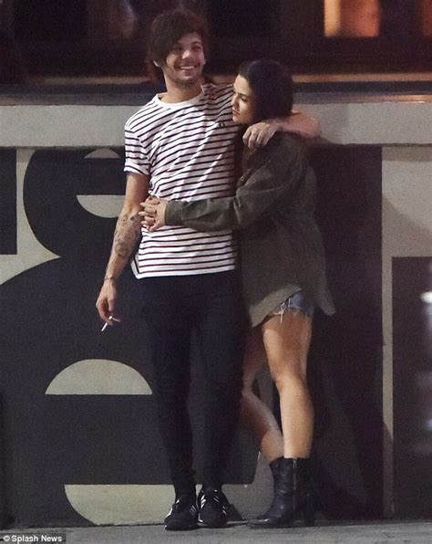 One Directions Louis Tomlinson And Girlfriend Danielle Campbell Enjoy