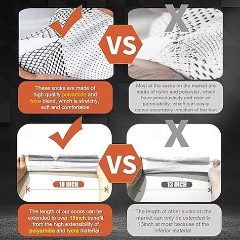 2pairs Neuropathy Socks For Women And Men Ankle Brace Socks And Tendonitis Compression Socks For