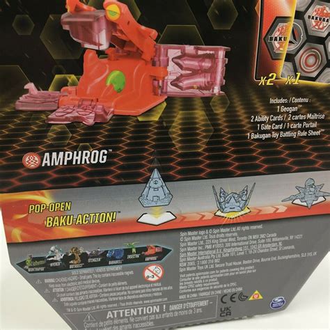 Bakugan Amphrog Geogan Rising Battle Viloch Combiner Piece 6 Of 7 New