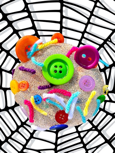 Button Drawer Slime Coraline Inspired Clear Stretchy Thick Etsy